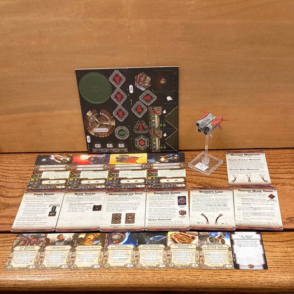 X Wing Miniatures: Quadjumper – The Frugal Dutchman